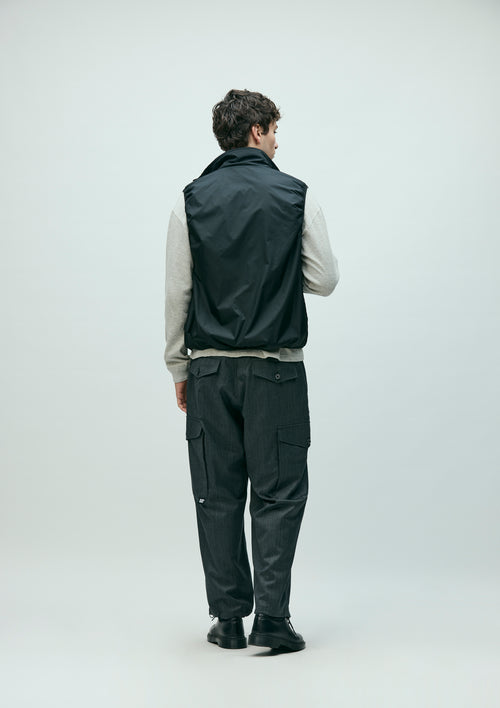 PATTERNED WIDE CARGO PANTS